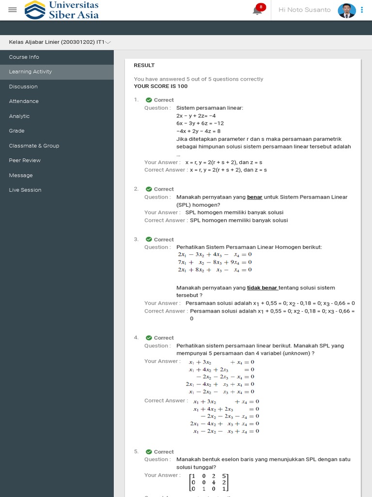 LMS - Quiz Result++ | PDF