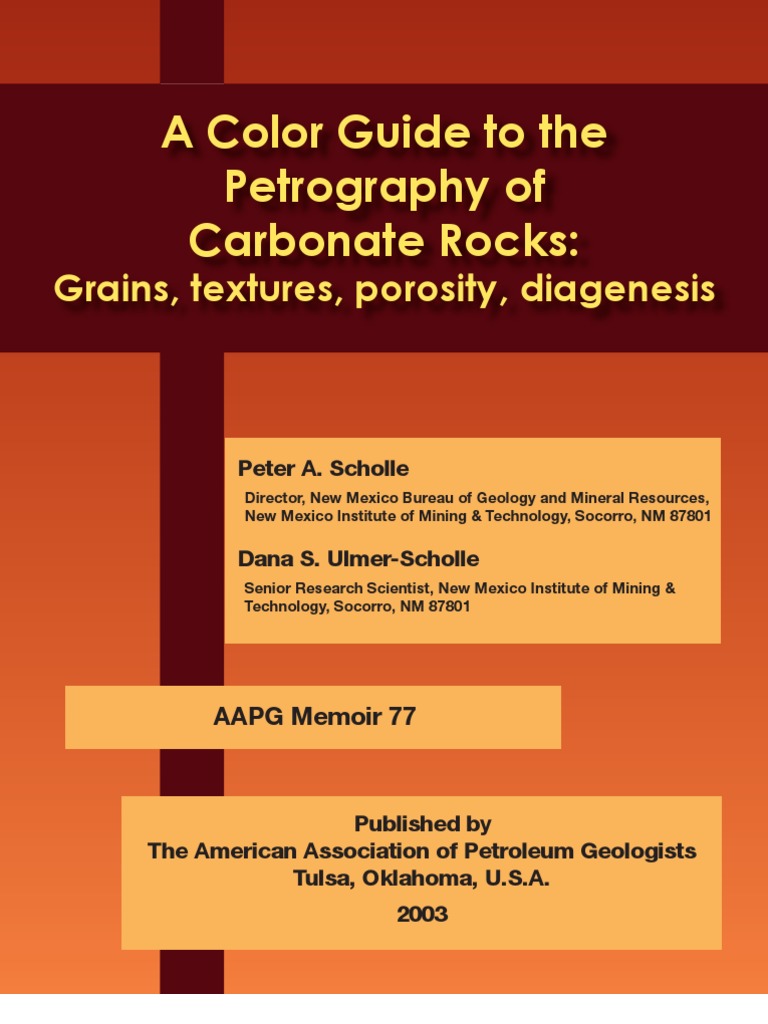 A Color Guide To The Petrography | PDF | Clastic Rock | Sedimentary Rock