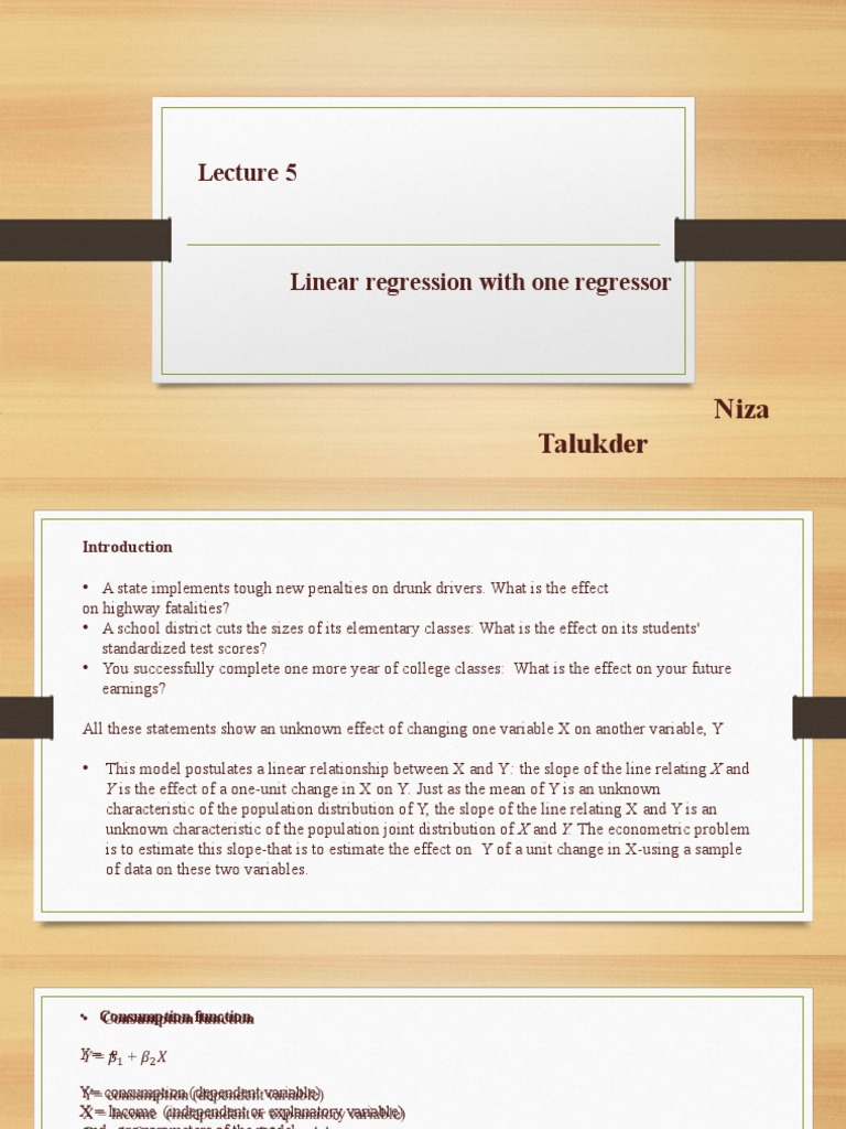 Bus 173 - Lecture 5 | PDF | Errors And Residuals | Regression Analysis