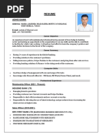 MANISH RESUME-1 Updated | PDF