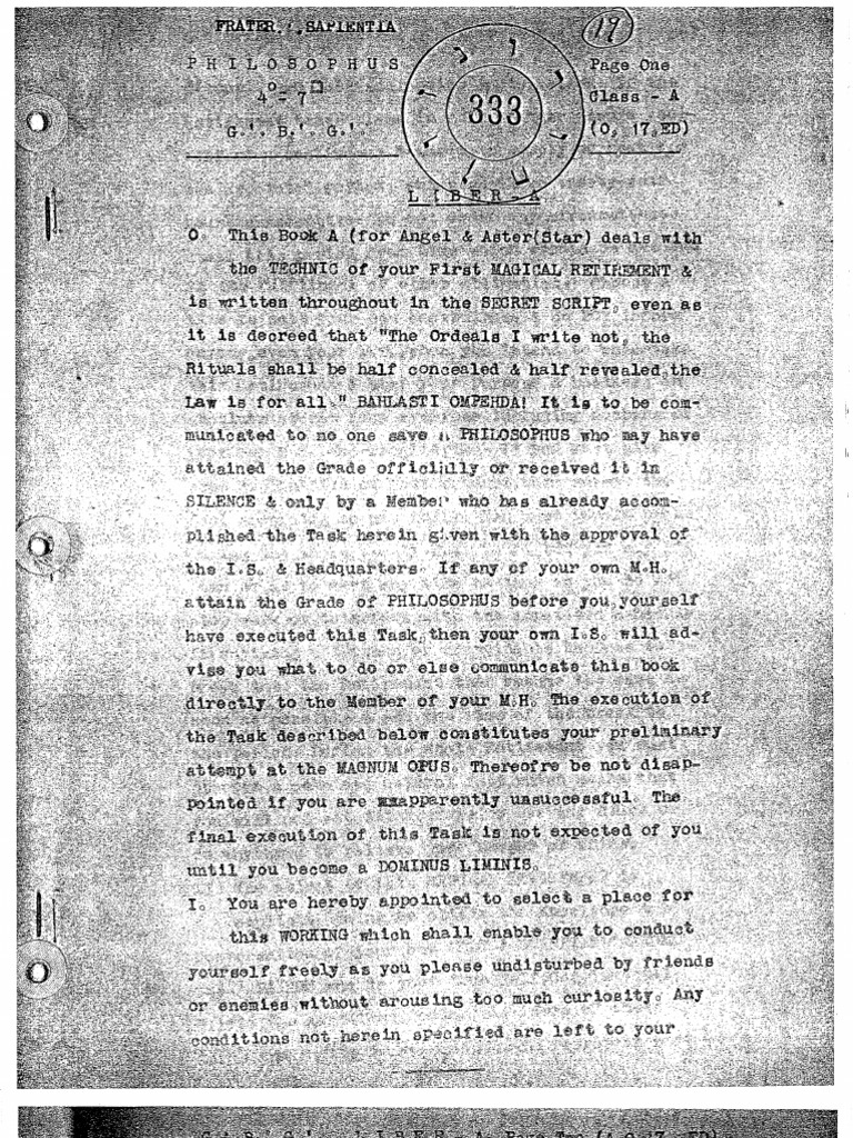 Choronzon Club Document #3 | PDF | Foreign Language Studies