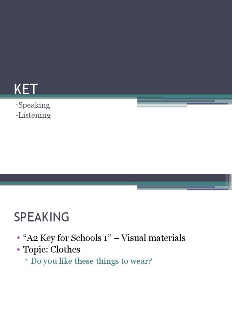 Teaching KET | PDF | Language Arts & Discipline