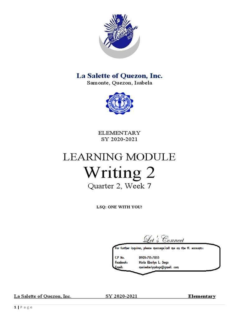 G2 Writing W7 | PDF