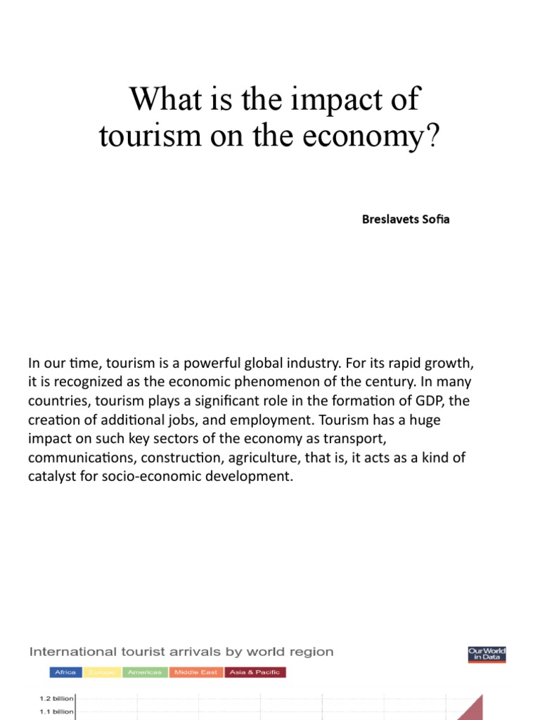 What Is The Impact of Tourism On The Economy | PDF