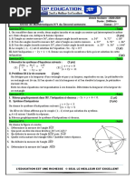 Fascicule Adem Math 3e | PDF | Géométrie | Enseignants