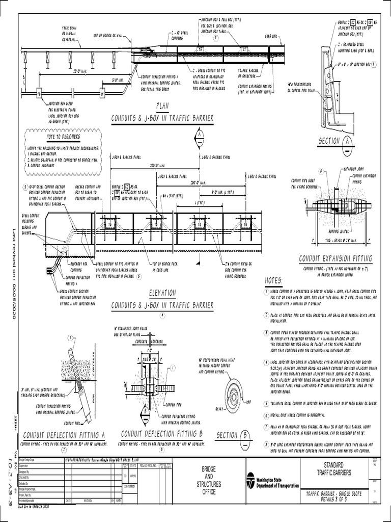 Bridge Engineering Drawings 10.2 - A3 - 3 | PDF | Pipe (Fluid ...