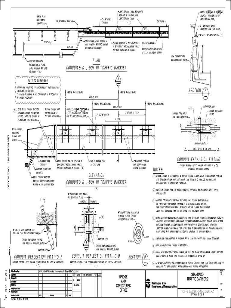 Bridge Engineeing Drawings 10.2 - A6 - 3 | Download Free PDF | Pipe ...