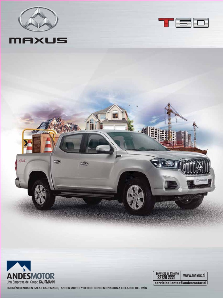 Web Ficha Maxus T60 DC 2020 28x215 Ene20 | PDF