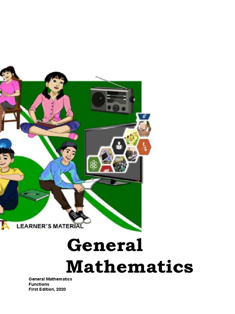 C LMD 4 A General Mathematics Shs | PDF | Function (Mathematics) | Learning