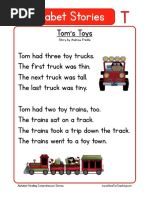 Short U Sounds Phonics Stories | PDF