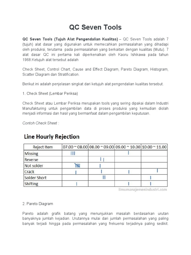 QC Seven Tools | PDF