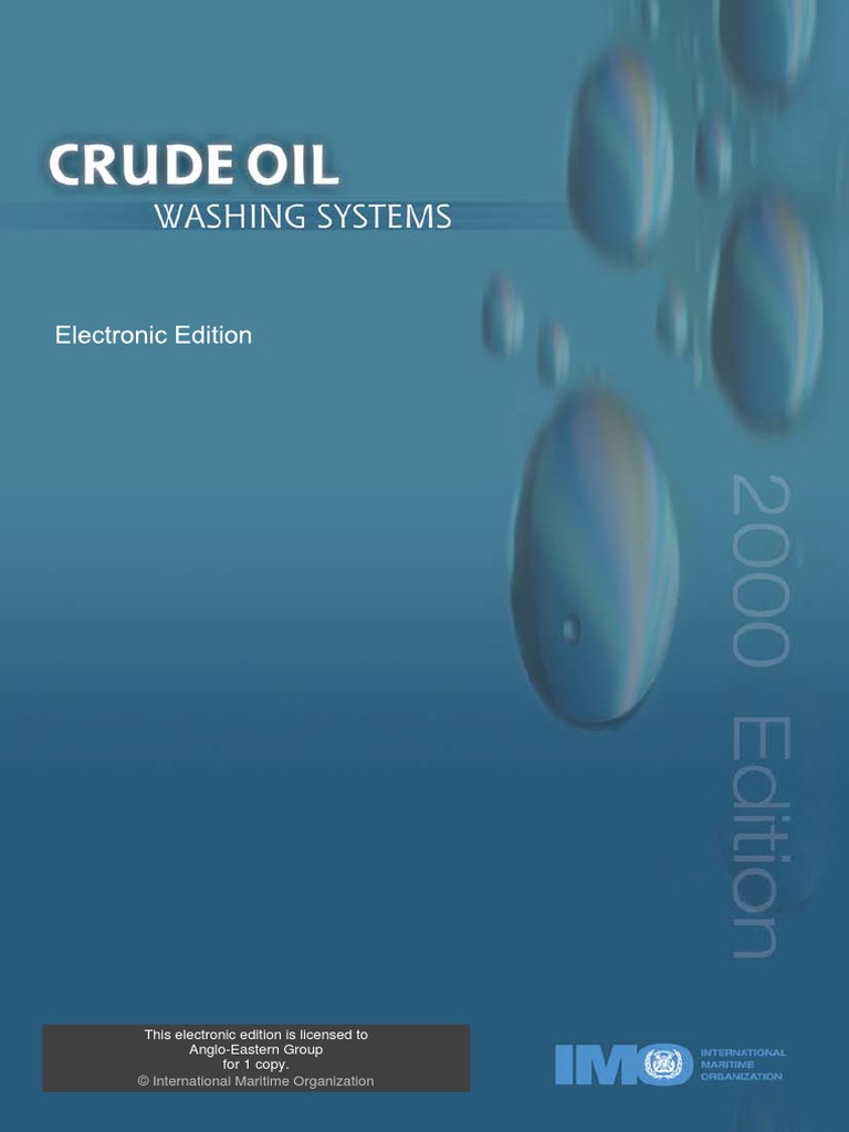 Crude Oil Washing Systems | PDF | Oil Tanker | Pump