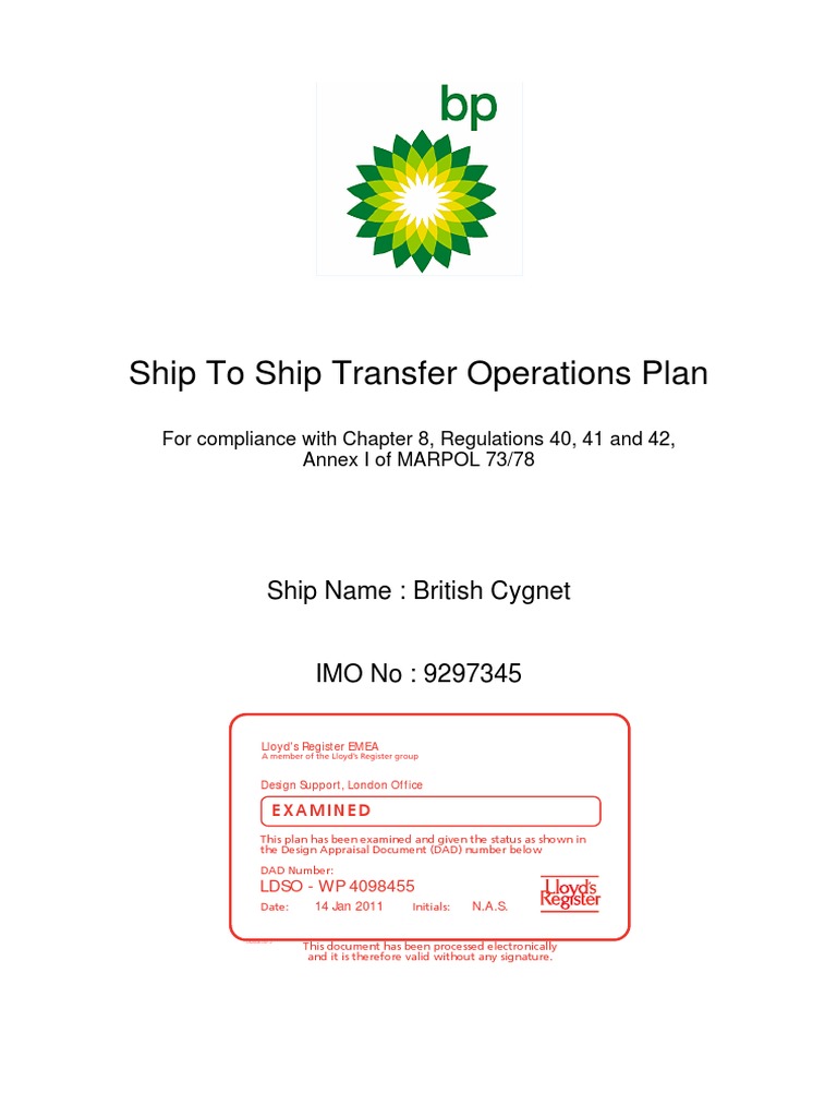 STS Operations Guide | PDF | Oil Tanker | Ships