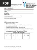 CSEC Past Papers On STATISTICS | PDF | Chart | Statistics