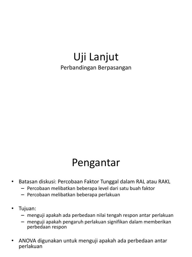 Tabel BNT 5% | PDF | Metode & Bahan Ajar