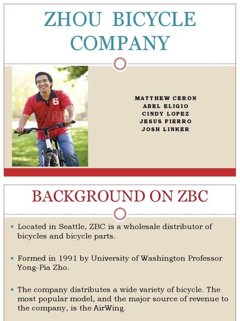 Zhou Bicycle Company Cal State La Compress | PDF | Business | Business Process