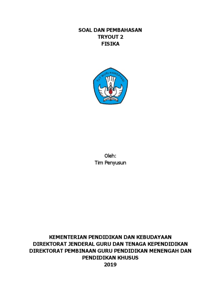 BUKU 3 Try Out 1 Fisika | PDF