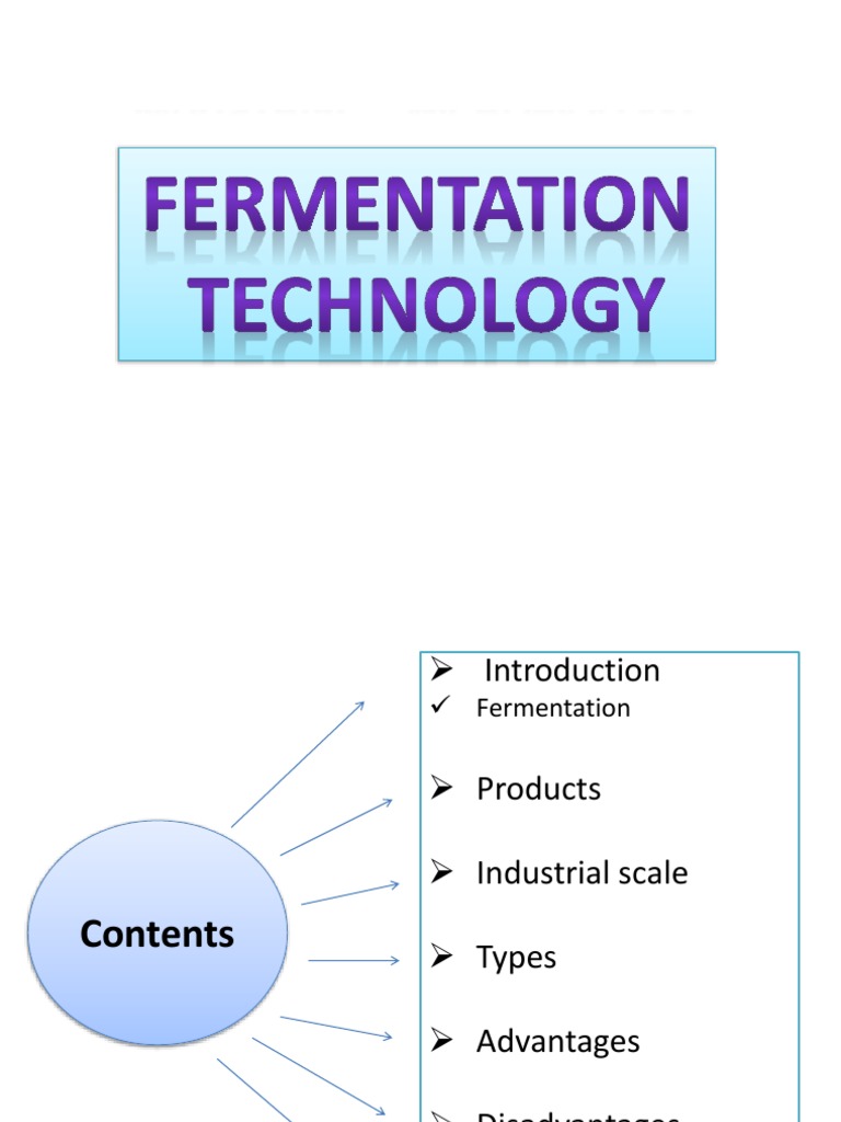 9 Fermentation Technology | PDF | Fermentation | Organisms