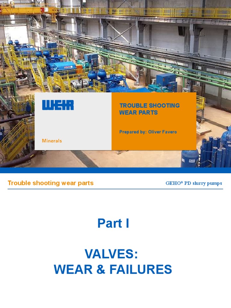 06-TROUBLE SHOOTING Wear Parts | PDF | Wear | Pump