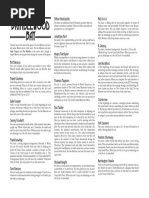 Brindlewood Bay Play Sheets | PDF