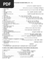 Sentence Rearrangement Exercises | PDF