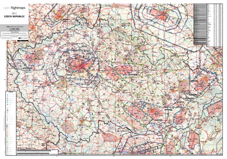 Letecká Mapa ČR | PDF
