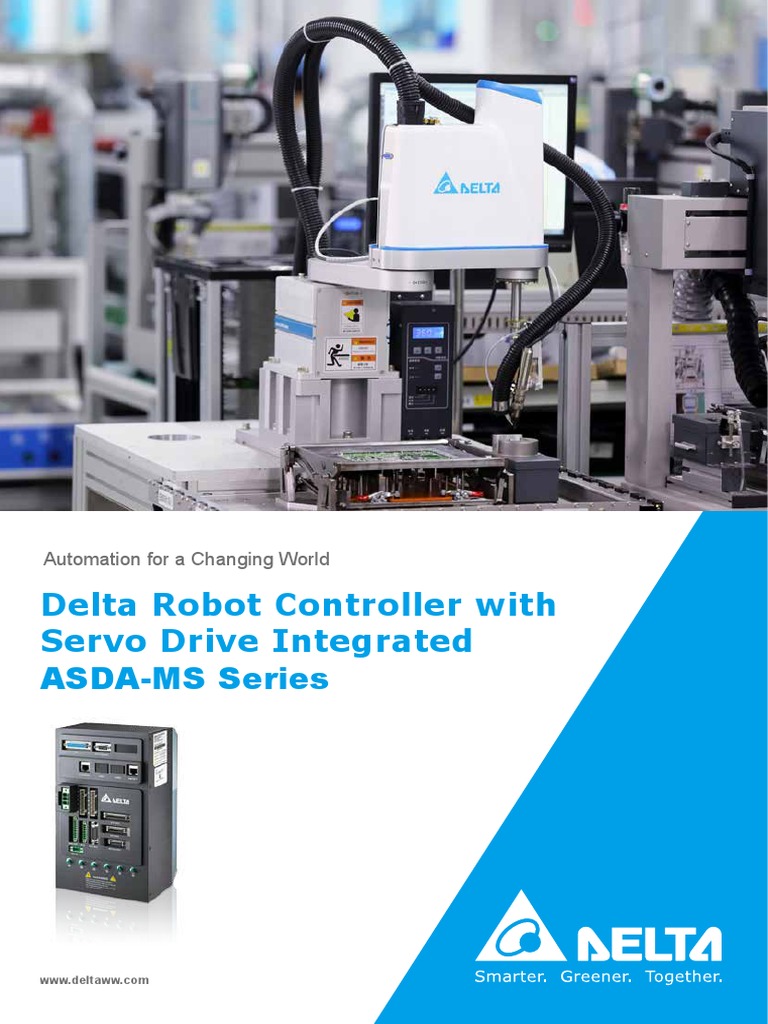 Delta ASDA-MS Robot Controller Overview | PDF | Robotics | Robot