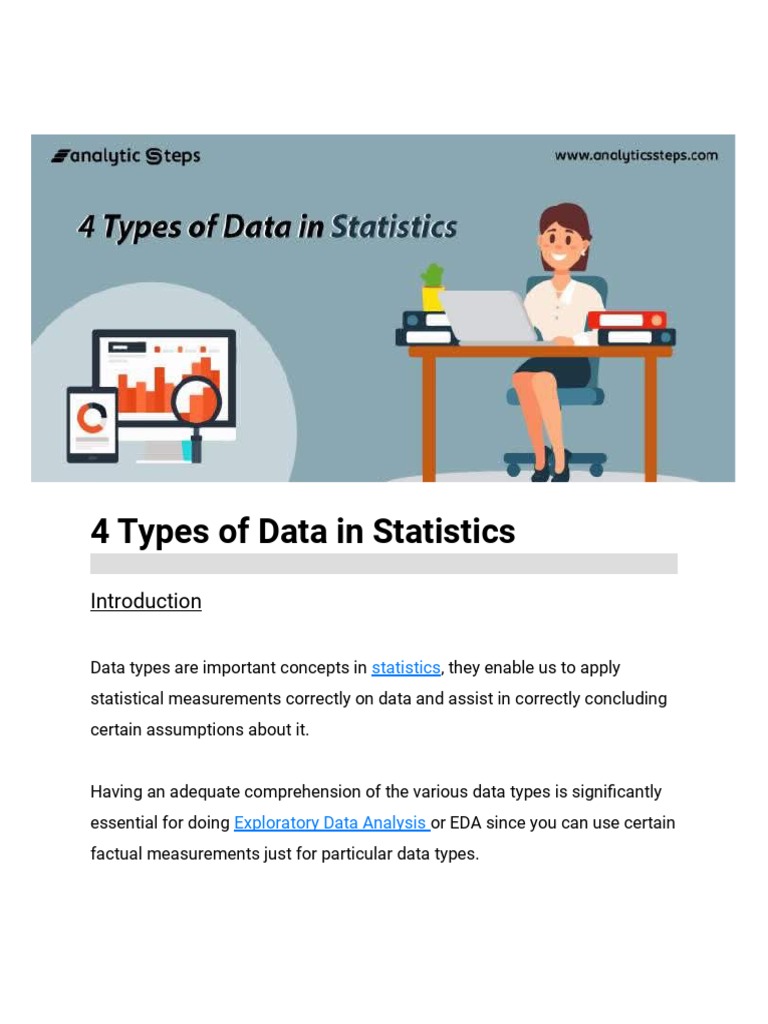 Understanding the Four Main Types of Data in Statistics: Nominal ...