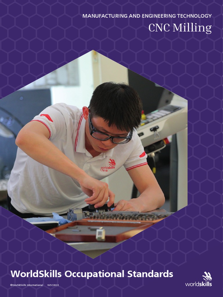 CNC Milling: Worldskills Occupational Standards | PDF | Numerical ...
