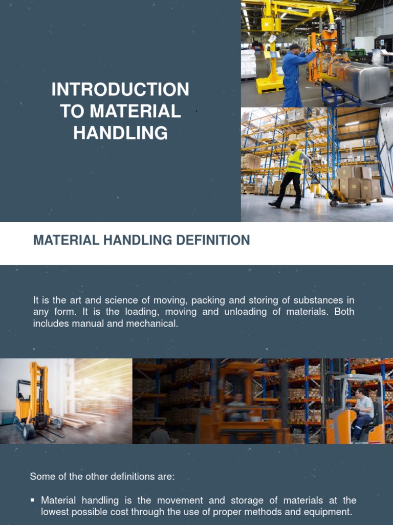 Material Handling Basics | PDF | Liquids | Gases