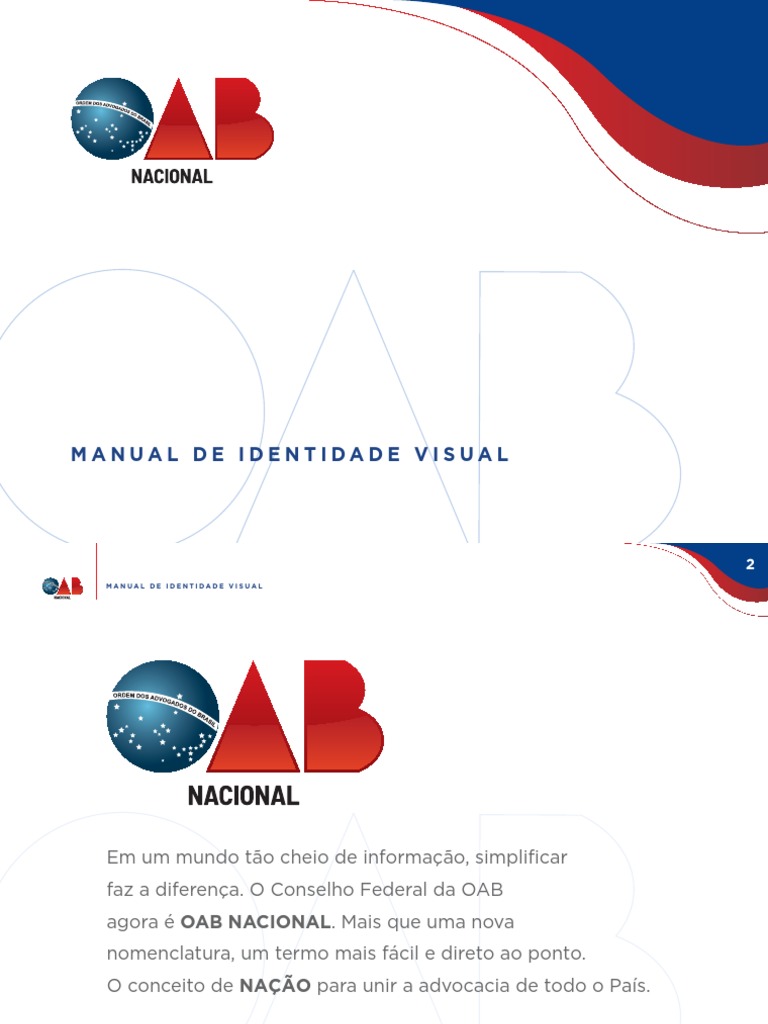 Manual OAB Nacional - Uso de Marca | PDF