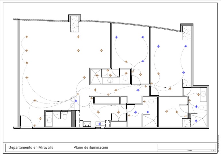 Plano Iluminacion A3 | PDF