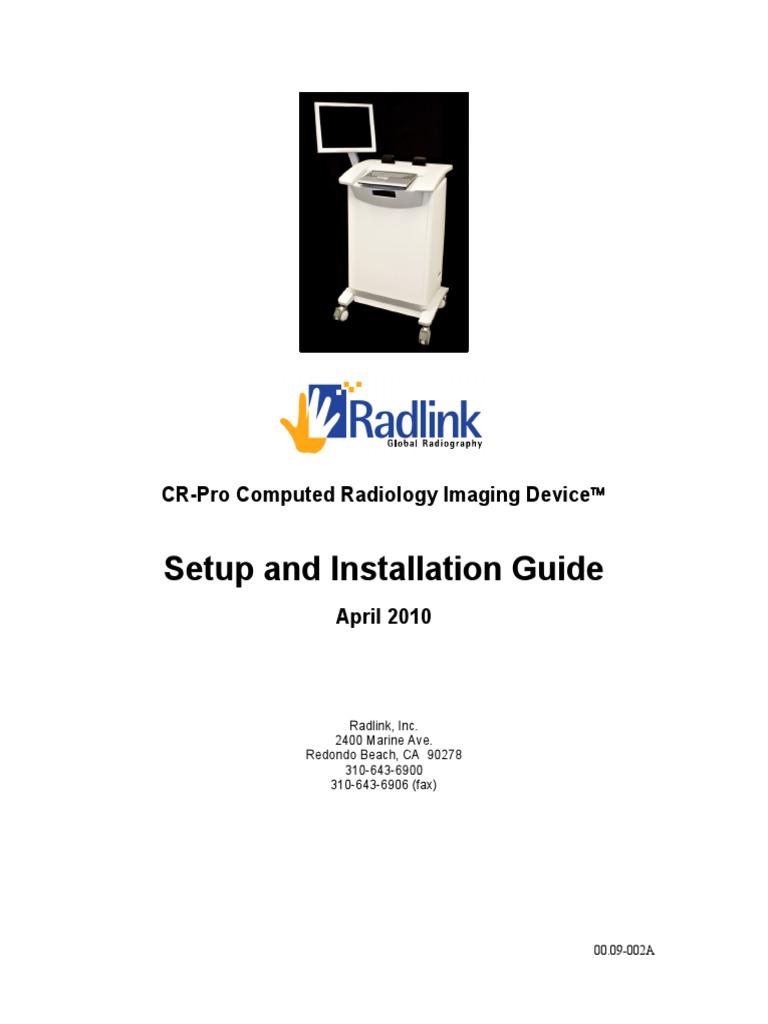 CR Pro Setup and Installation Guide | PDF | Electromagnetic ...
