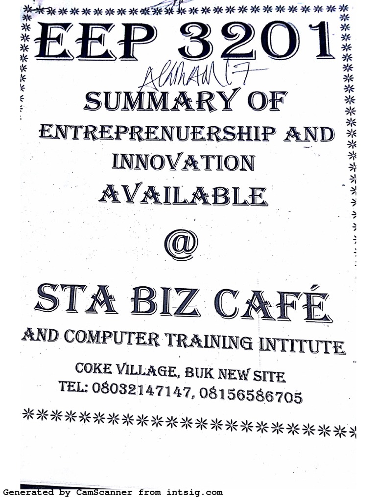 Eep Summary | PDF | Home & Garden