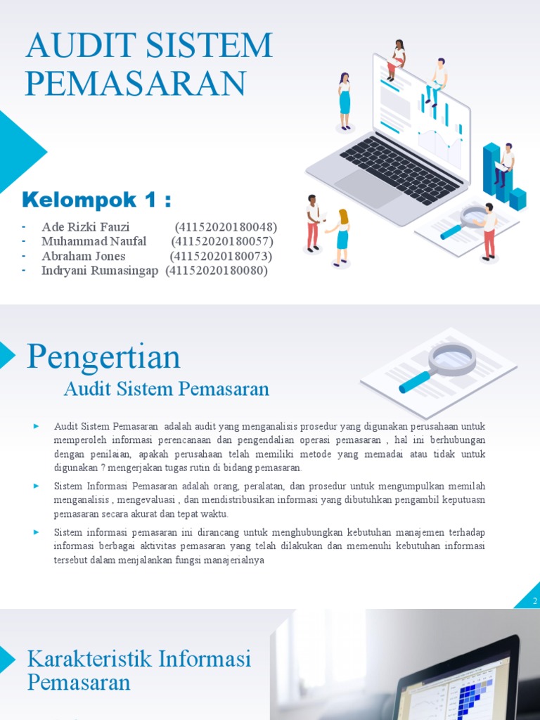 Kelompok 1 - Audit Sistem Pemasaran | PDF