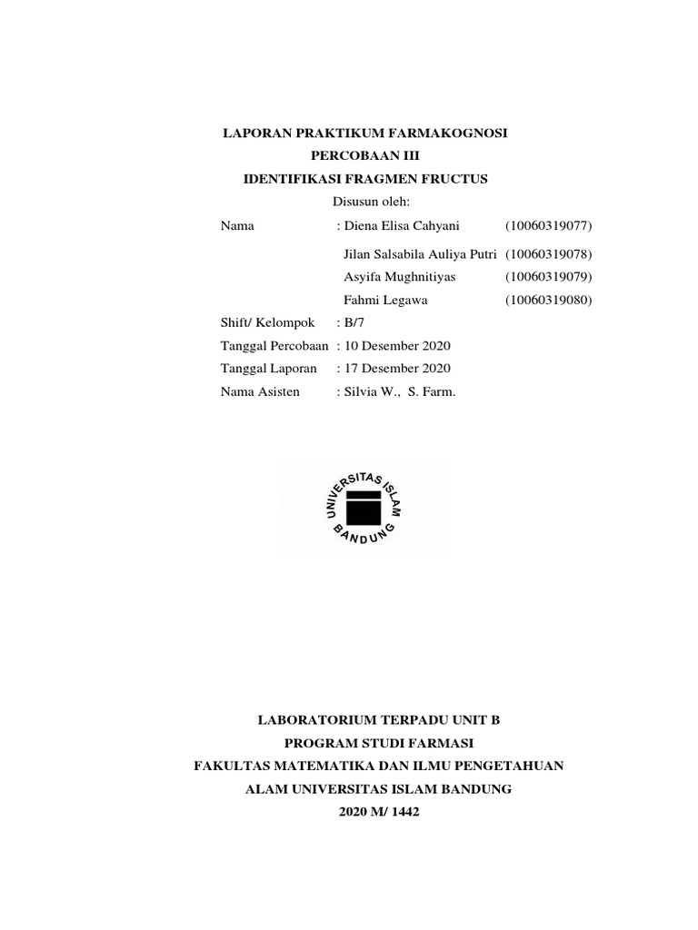 Laporan Praktikum 3 - B - 7 | PDF