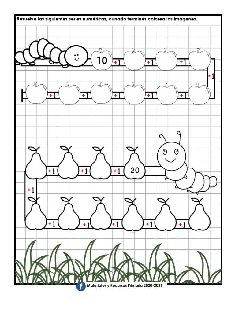 1º y 2º Serie Numericas de Sumas | PDF