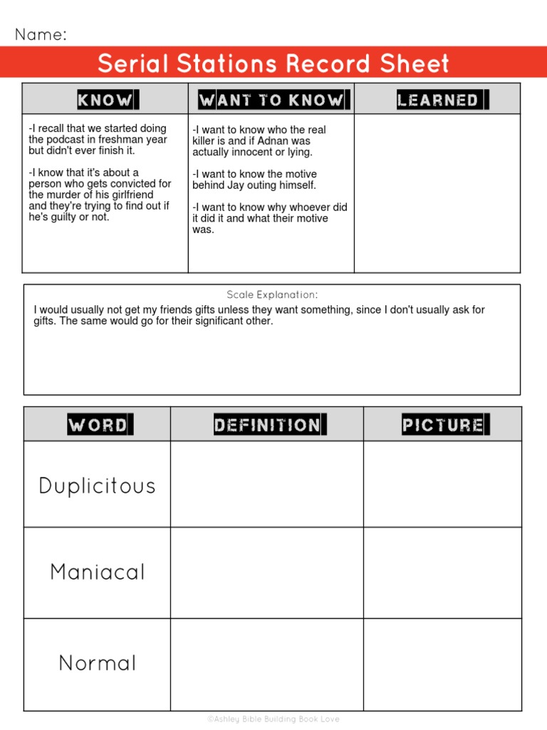 Serial Intro Stations Record Page | PDF