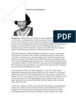 A Raisin in The Sun - Act 1 Full Summary | PDF