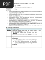 Contoh Format Rencana Pembelajaran - RPP 2025 | PDF