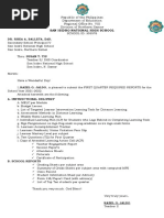 Department of Education: Oral Reading Verification | PDF | Schools ...