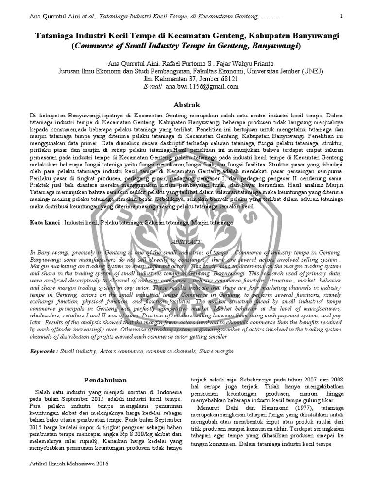 Ana Qurrotul Aini | PDF