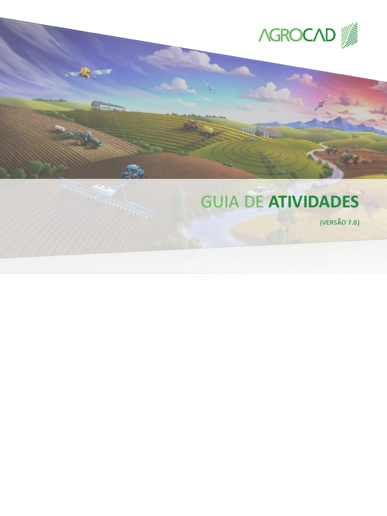 Guia de Atividades do AgroCAD 7.0 | PDF | Curva | Auto Cad