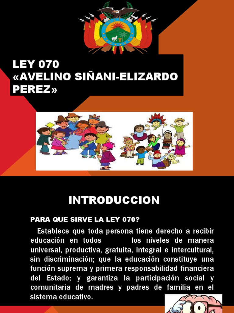 Ley 070 Diapositivas Completo | PDF | Educación más alta | Bolivia