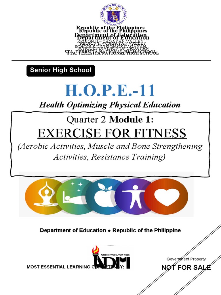 H.O.P.E.-11: Exercise For Fitness | PDF | Strength Training | Body Mass ...