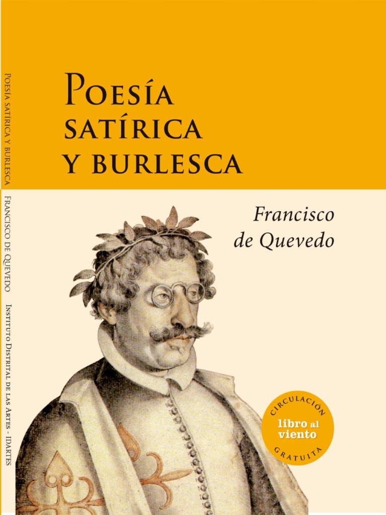 Poesia Satirica y Burlesca Francisco de Quevedo | PDF | Poesía | Miguel ...