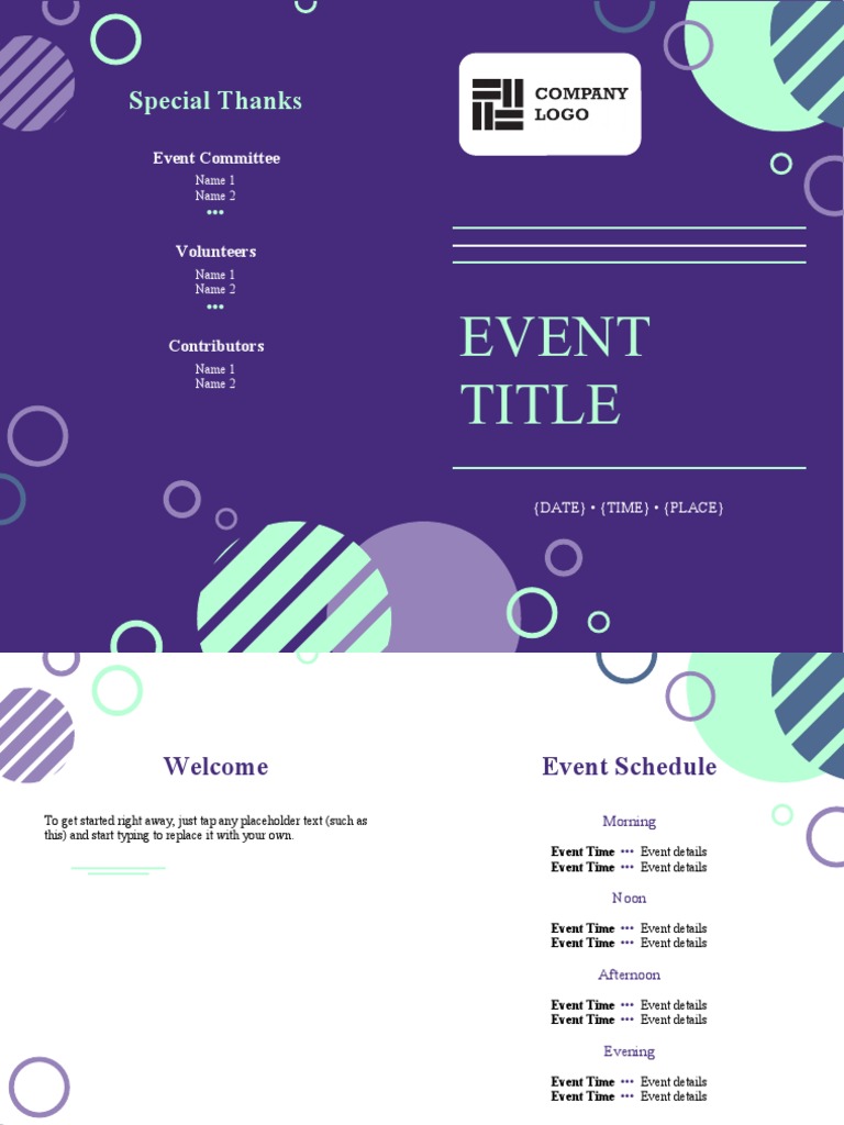 Event Title: Special Thanks | PDF