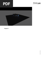 Dialux Illumination Project Report | PDF | Lighting | Components