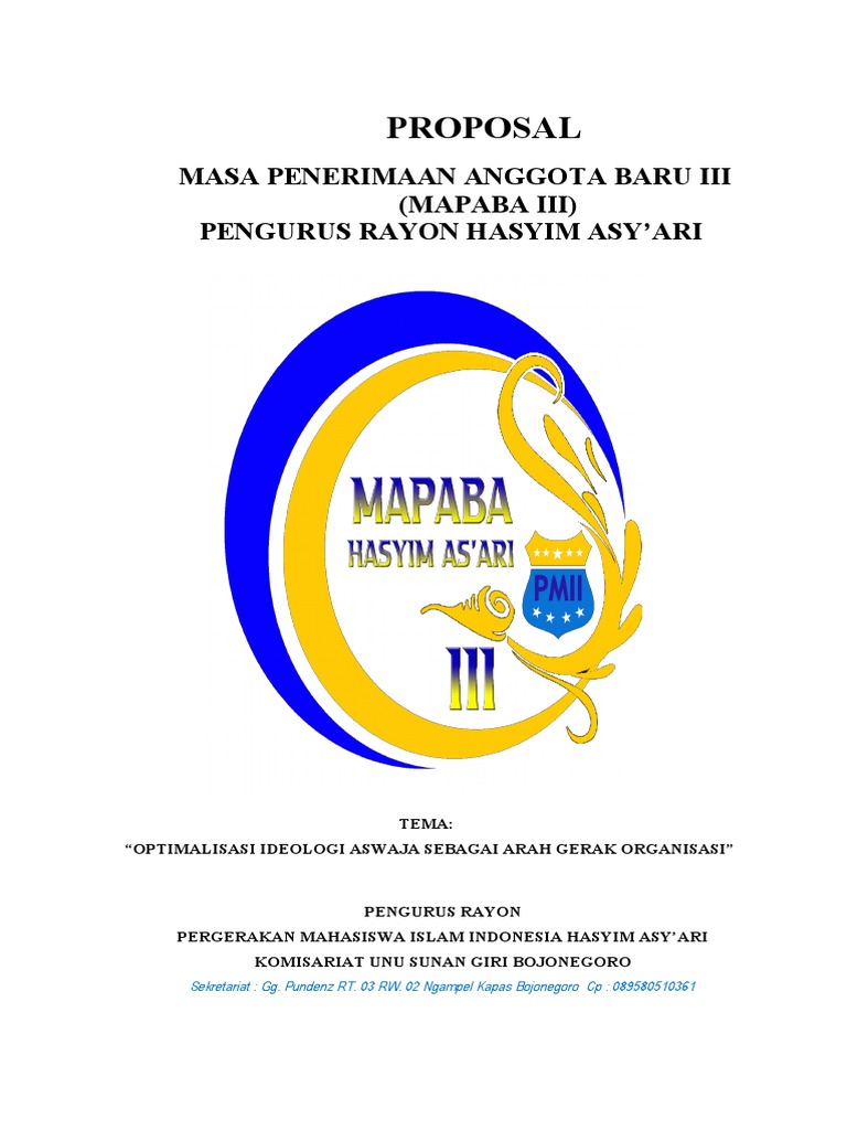 Proposal Mapaba III | PDF