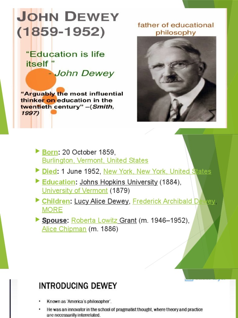 John Dewey | PDF | John Dewey | Inquiry